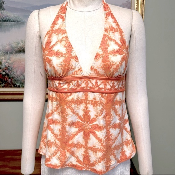 KORS Michael Kors | Swim | Michael Kors Peach White Floral Boho Swim ...